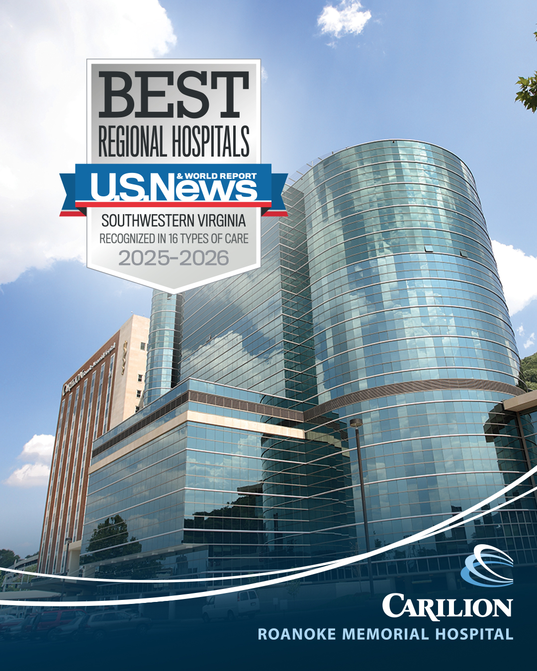 U.S. News & World Report Recognizes Carilion in 2025-26 Best Hospitals ...