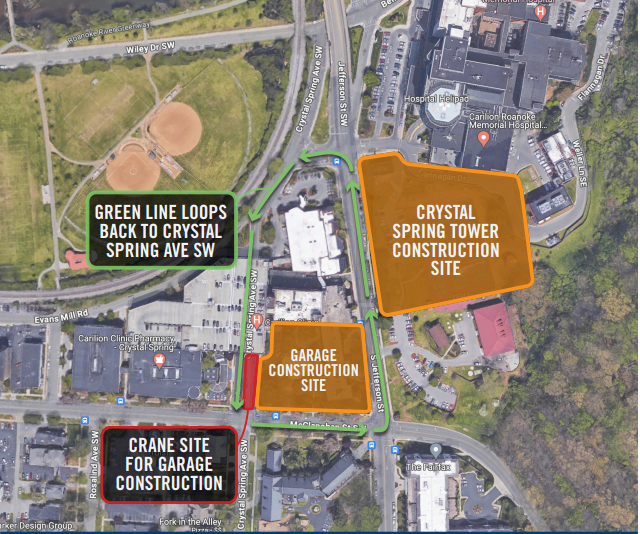 Crystal Spring Partial Road Closure