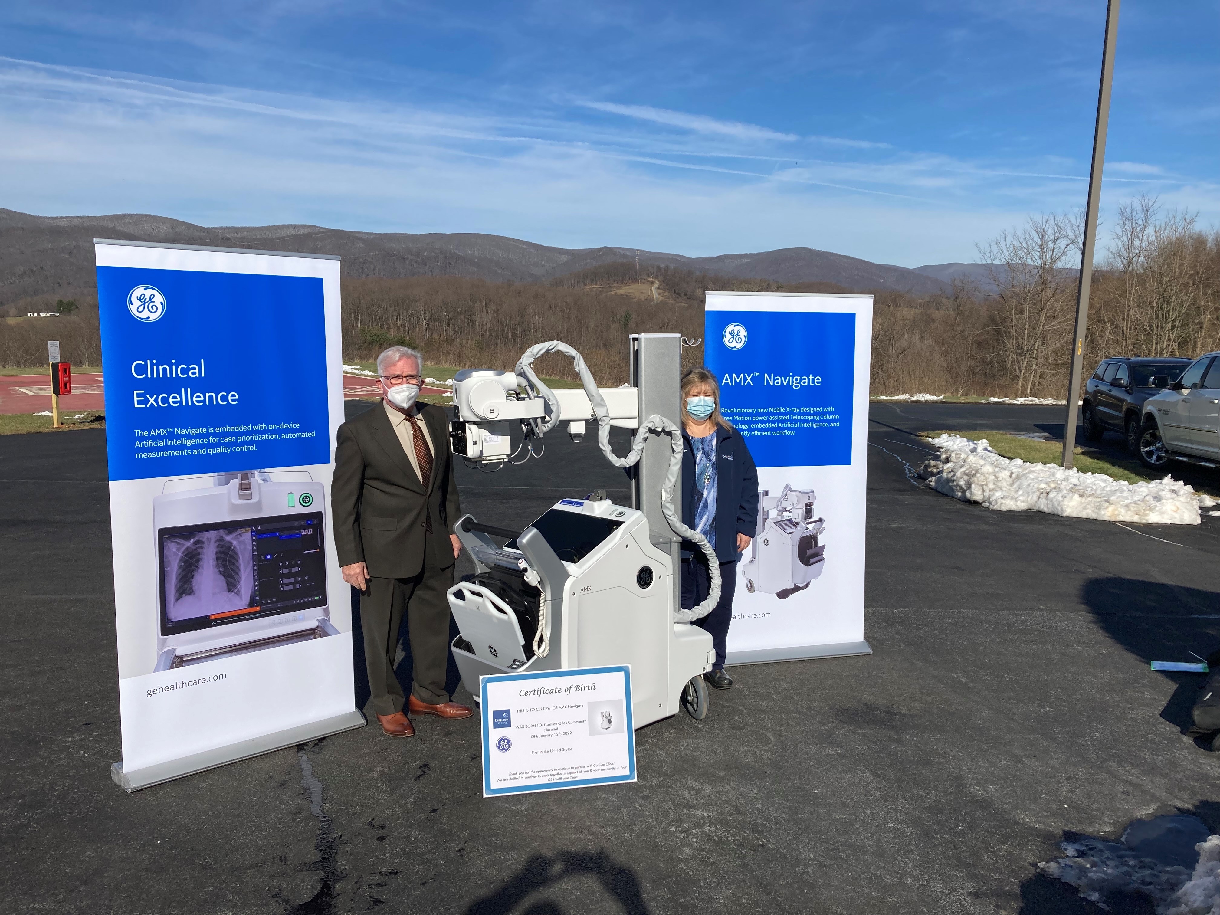 Carilion Giles Community Hospital Installs GE's Portable AMX Navigate ...