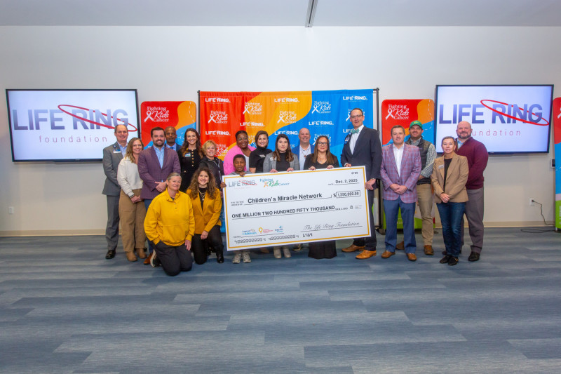 Life Ring Foundation Doubles Pledge to Support Pediatric Cancer Care at ...