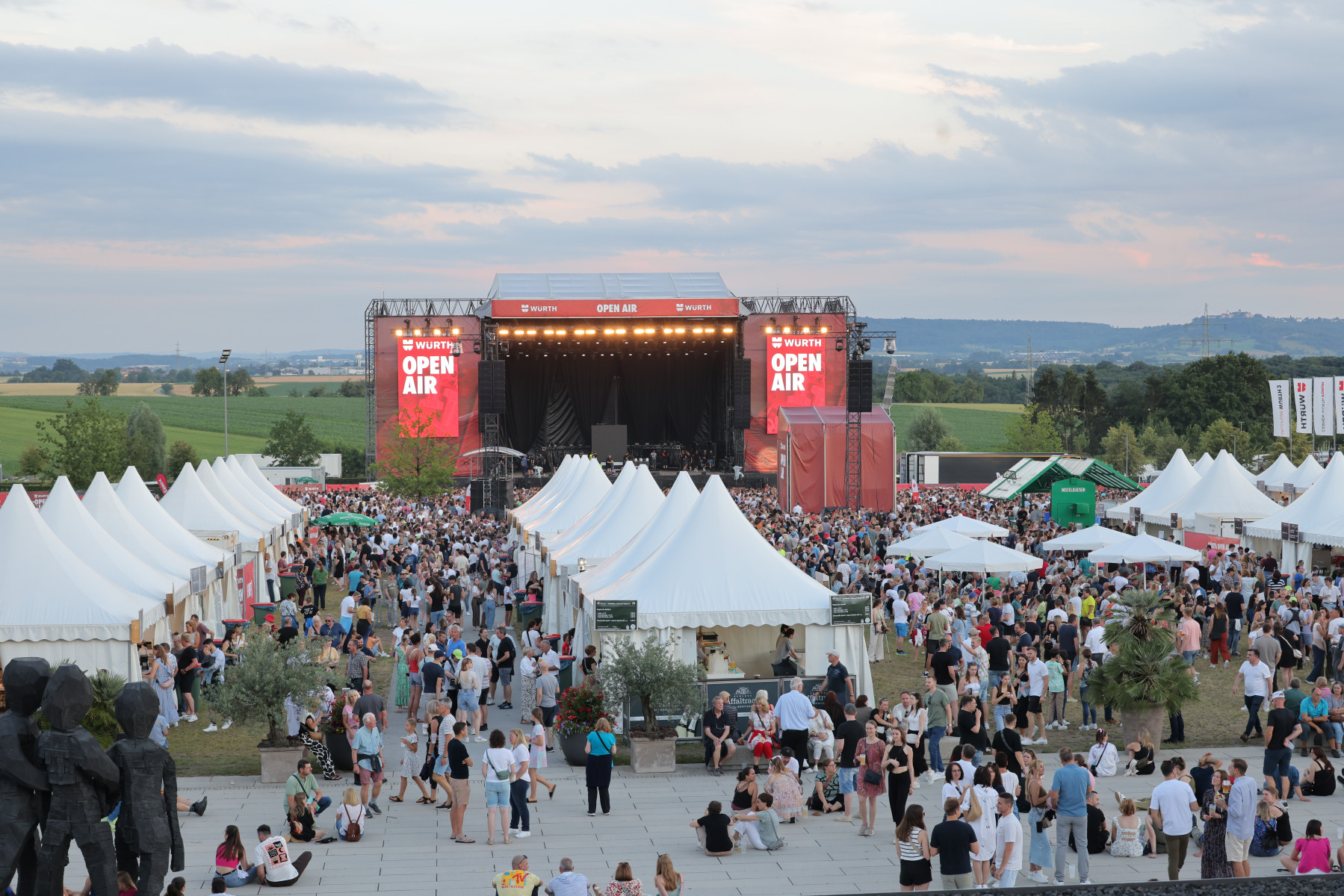 Würth Open Air 2025: Das Vorprogramm steht fest