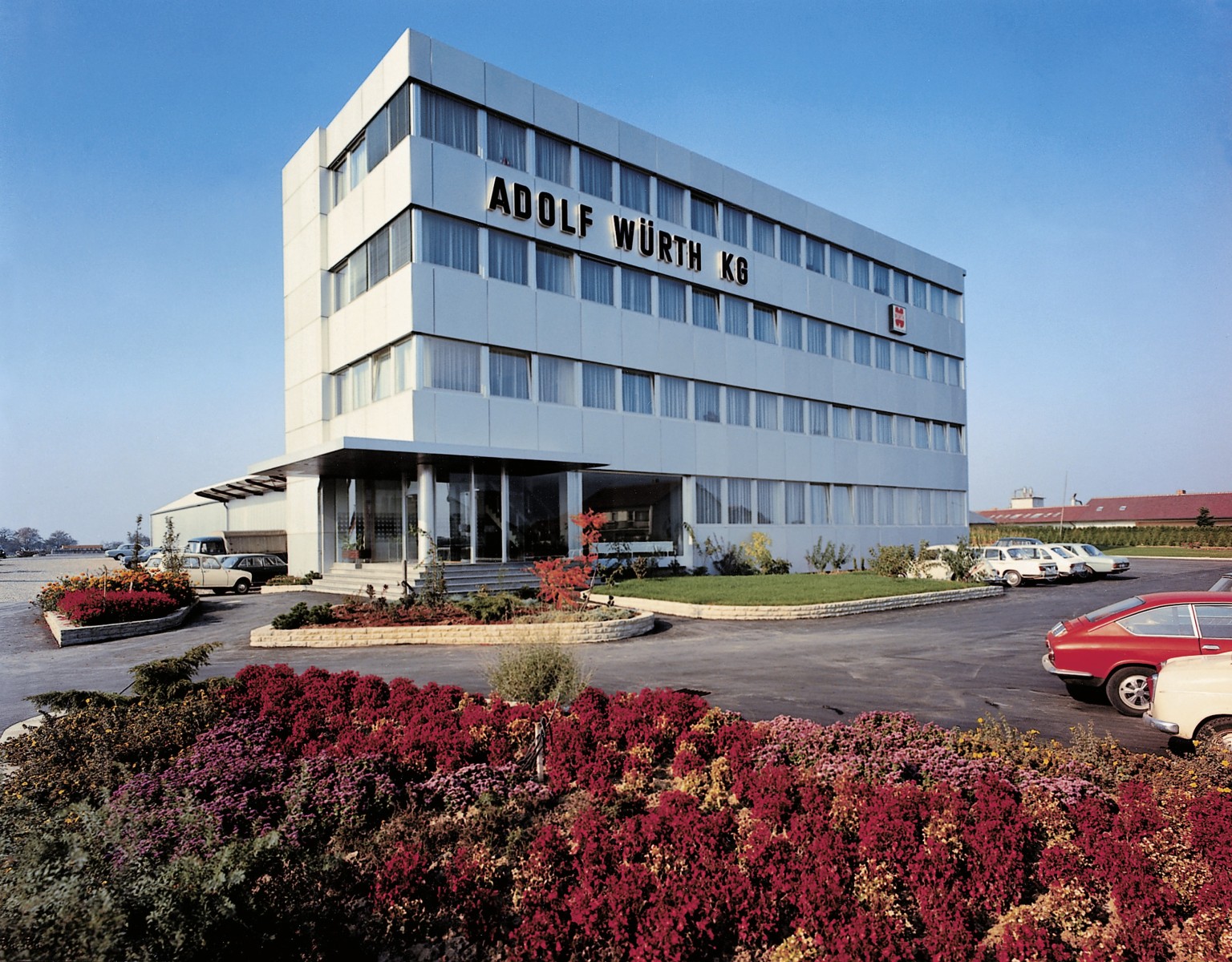 The first administrative building at today´s company headquarters was ...