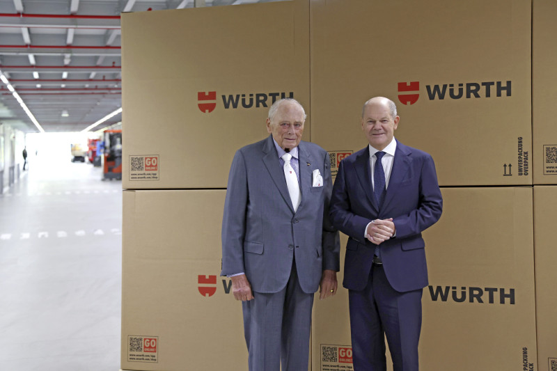 Reinhold Würth celebrates 75 years at work