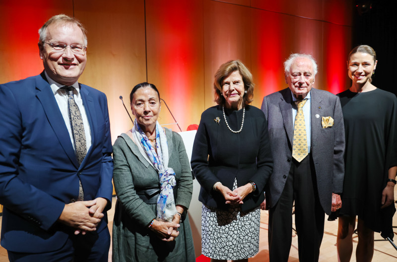 Ihre Majestät Königin Silvia von Schweden zu Besuch in Hohenlohe