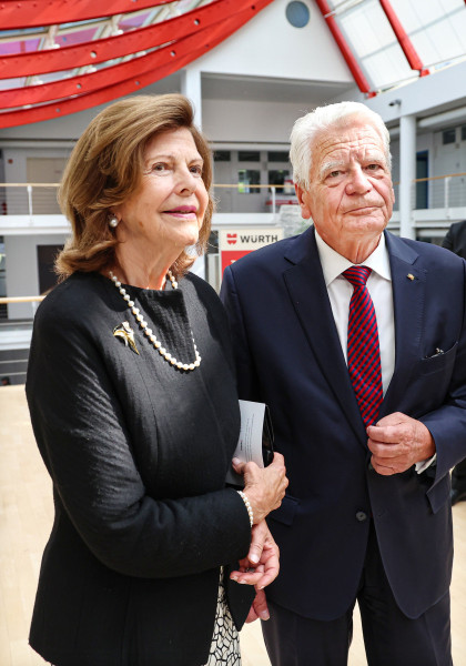 Ihre Majestät Königin Silvia von Schweden zu Besuch in Hohenlohe