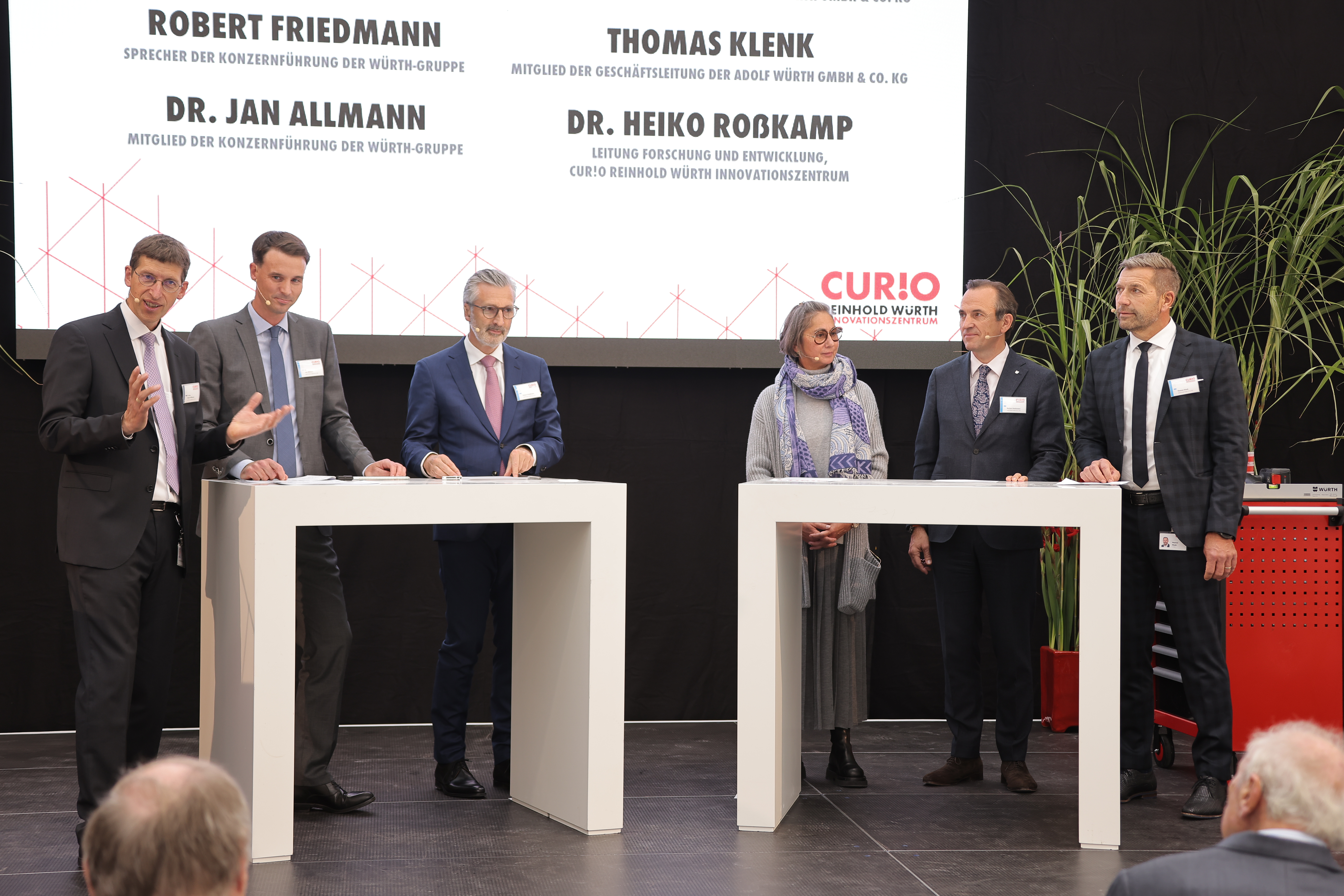 Eröffnung „Reinhold Würth Innovationszentrum Curio“