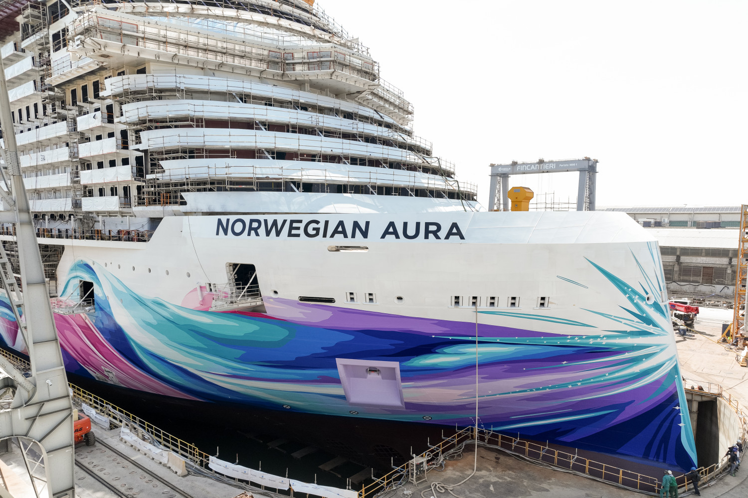 Norwegian Cruise Line® Marks Major Construction Milestone with the ...