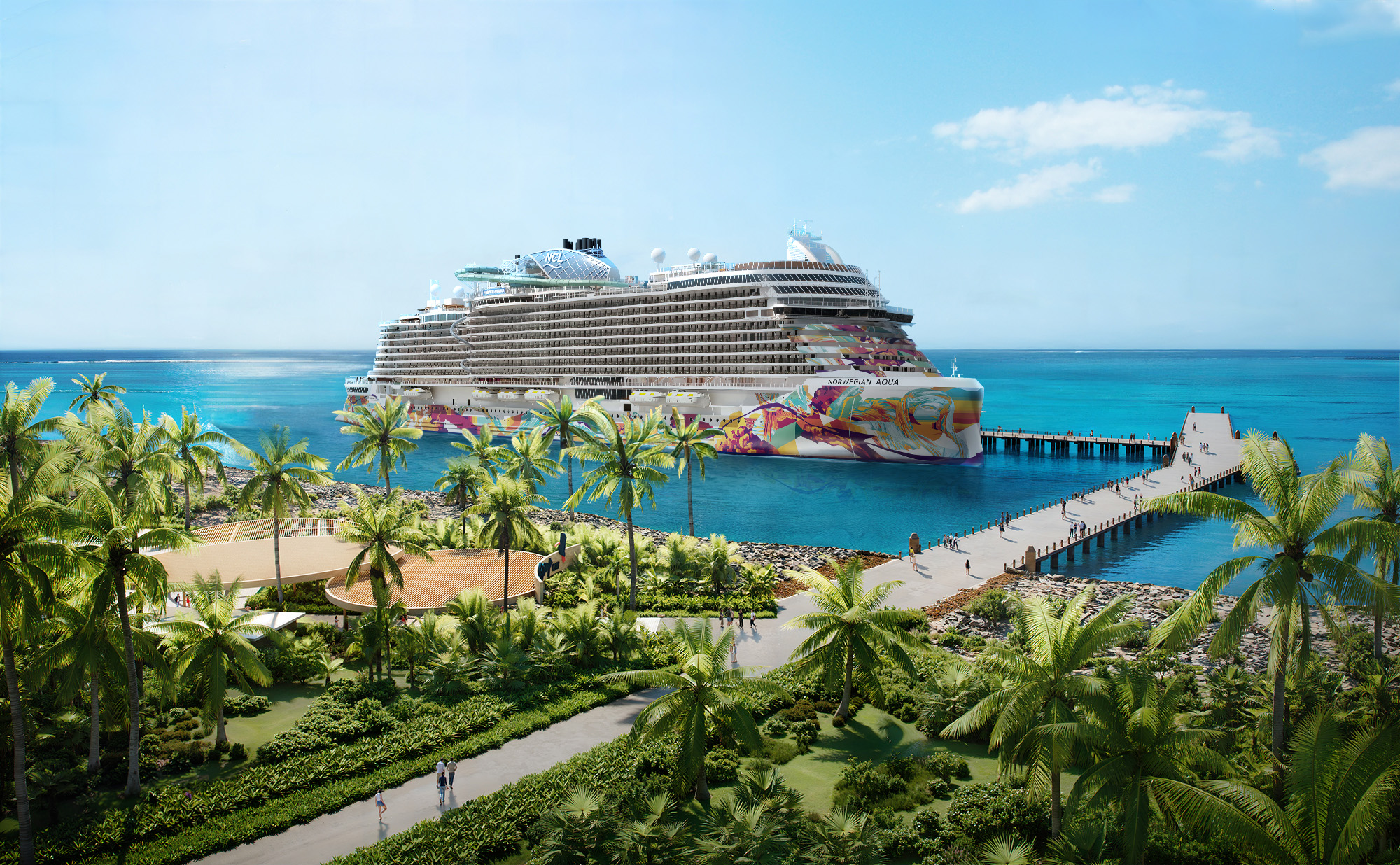Norwegian Cruise Line® Officially Christens Norwegian Aqua In Miami And ...