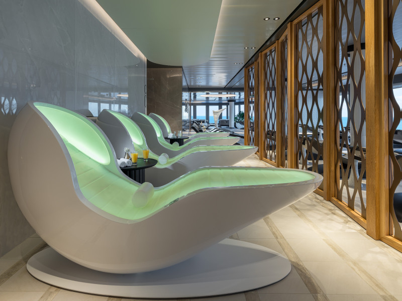 IMAGES: Norwegian Cruise Line Unveils All-New Thermal Suite, Expanded ...