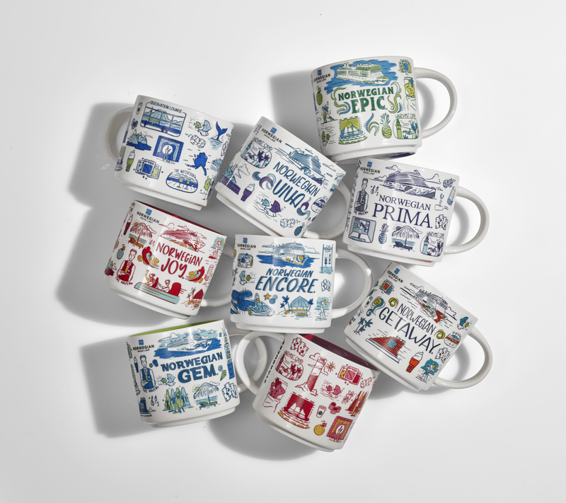 Norwegian Cruise Line Announces Starbucks “Been There” Mugs Aboard its ...