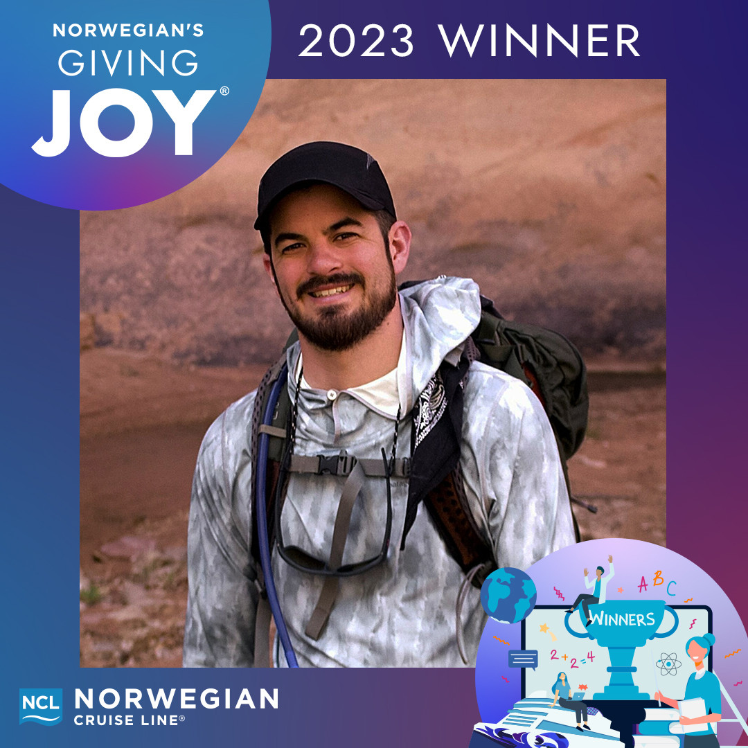 Angelo Mirante, Norwegian's Giving Joy Third Place Grand Prize Winner ...