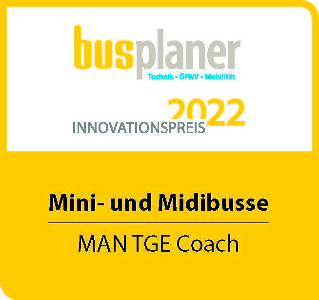 busplaner Innovationspreis 2022: MAN Truck & Bus überzeugt in insgesamt ...