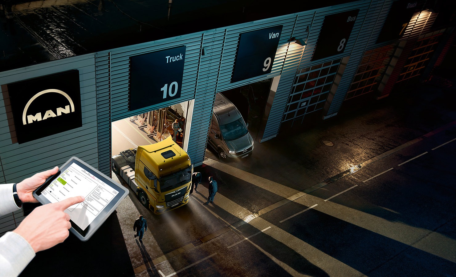 MAN ServiceBooking: Online-Terminvereinbarung an 24 Stunden am Tag ...