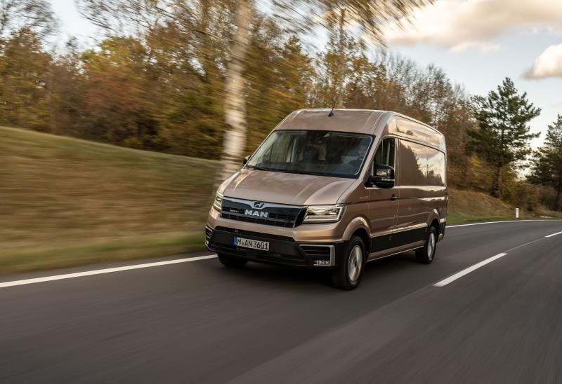 MAN TGE raises standard comfort and safety features to a new level