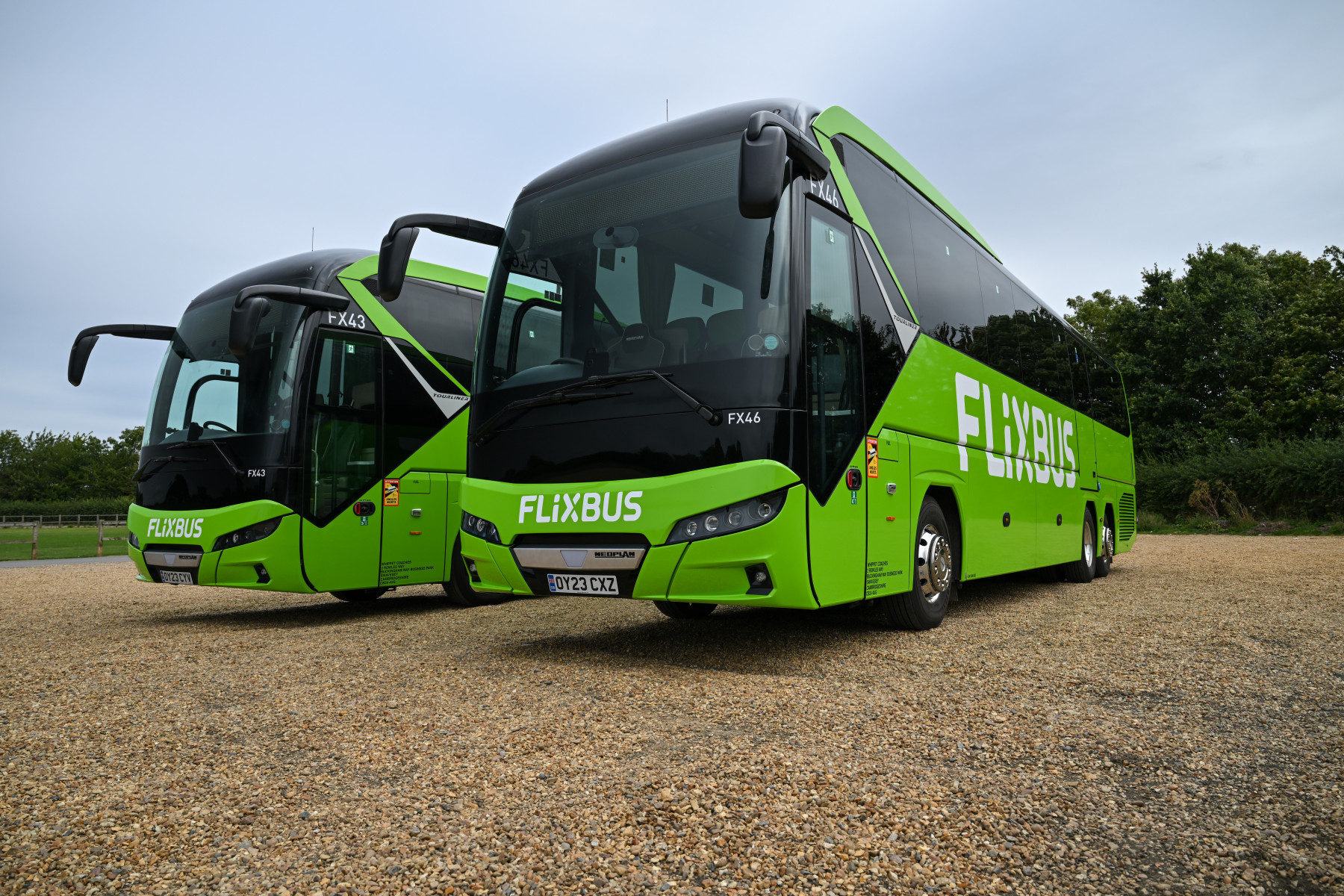 Cambridgeshire’s Whippet goes Green with 14 MAN Neoplan P20 Tourliners.
