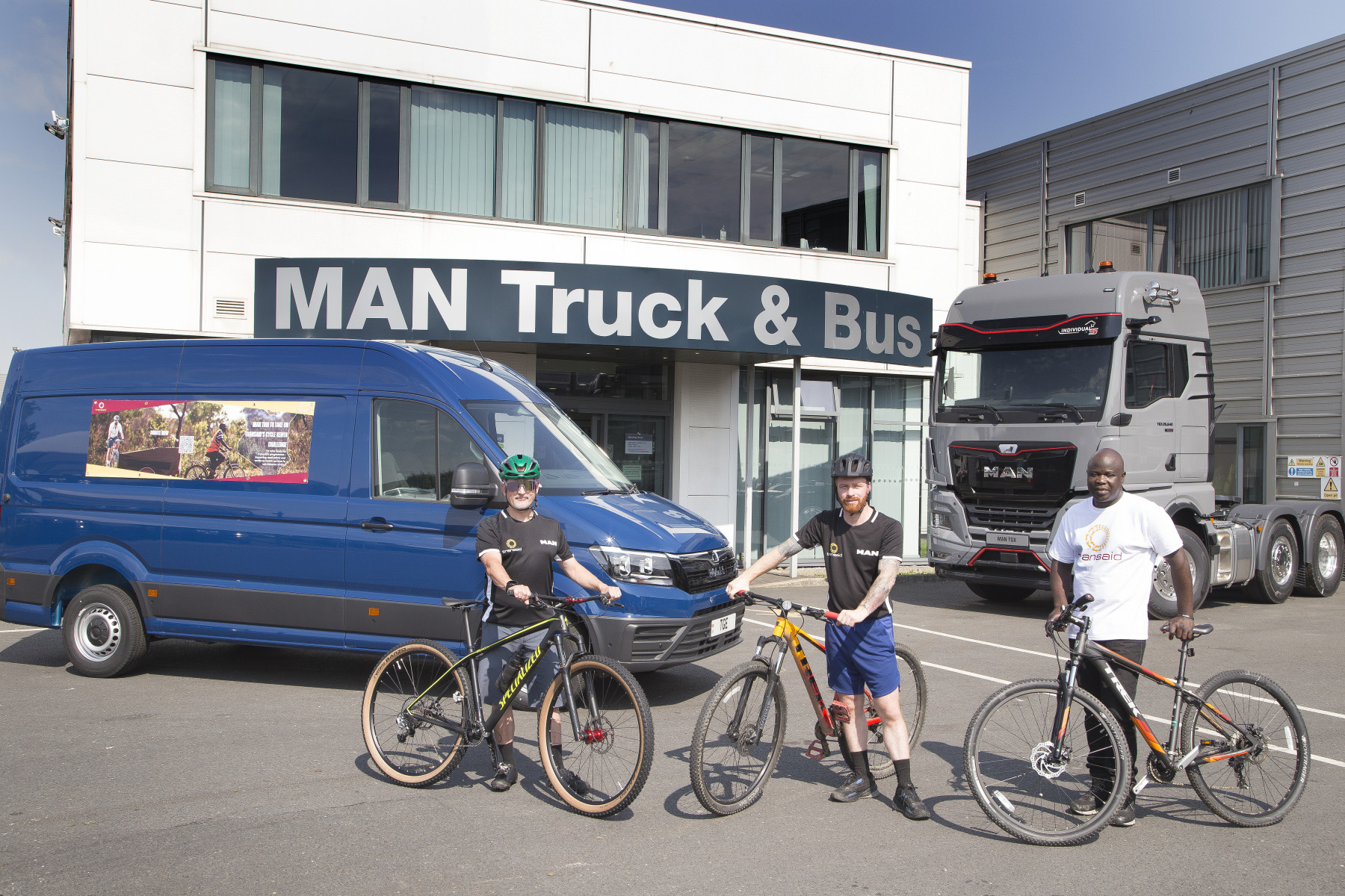 Team MAN Truck & Bus UK heads to Kenya in support of Transaid.
