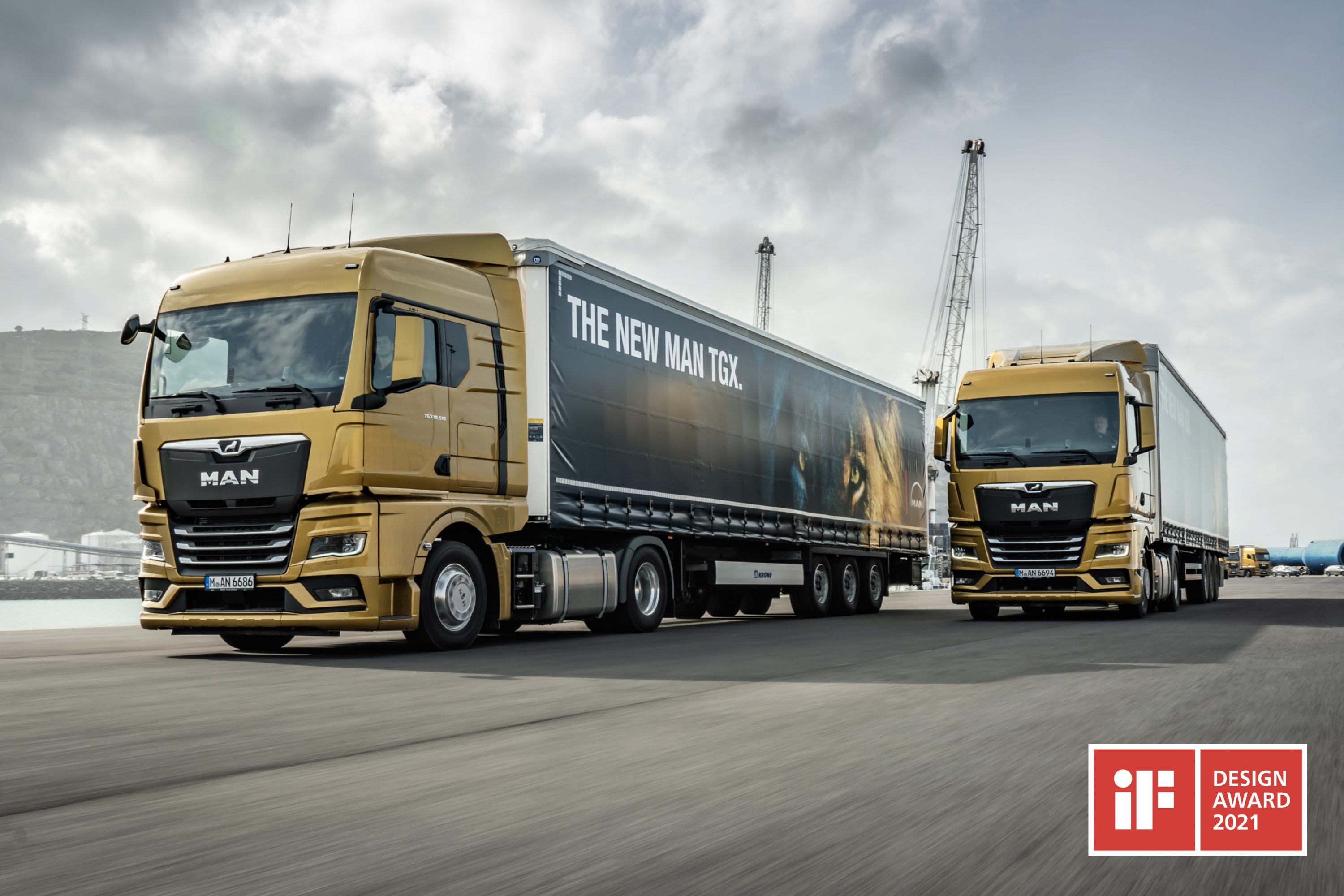 Two in one stroke: New MAN Truck Generation wins two iF DESIGN AWARDS