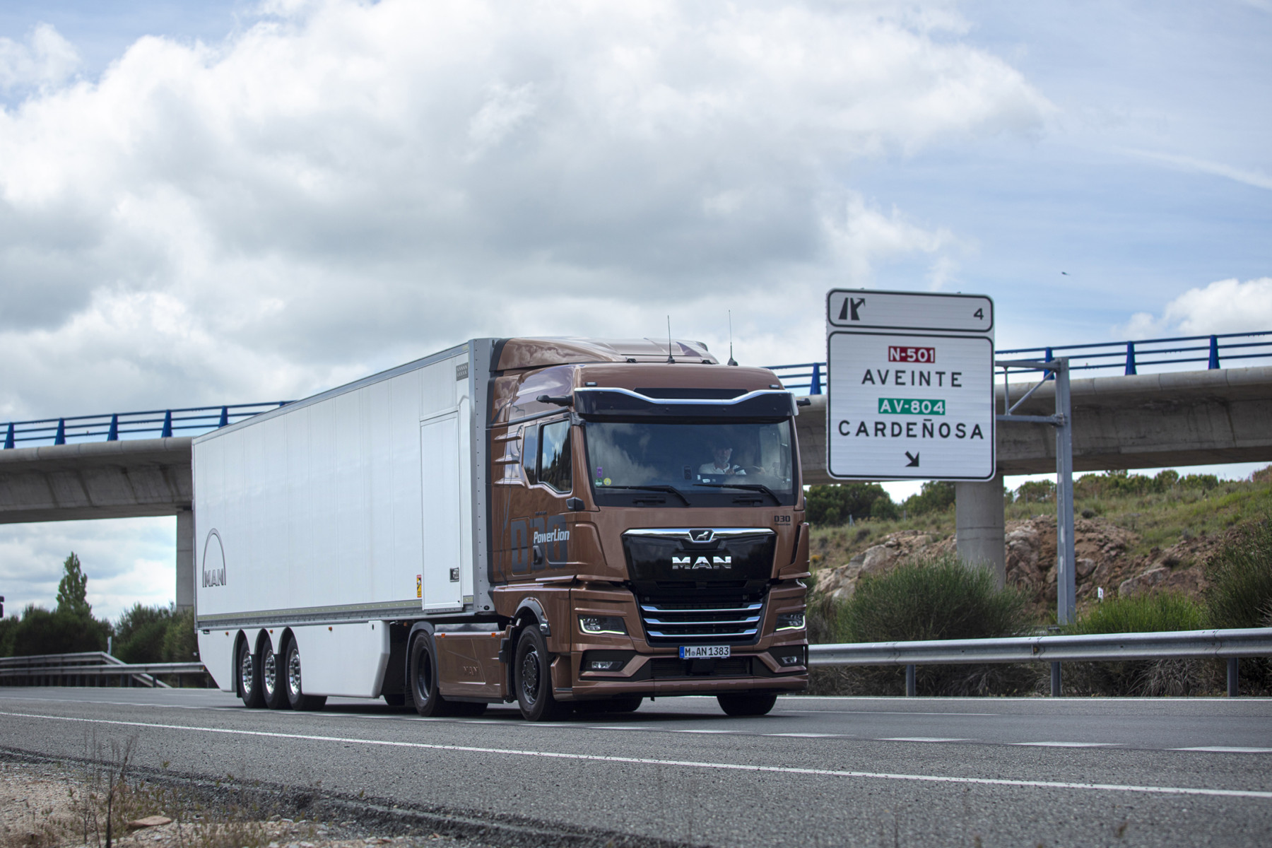 Record d'efficacité : le MAN TGX équipé de la chaine cinématique MAN ...