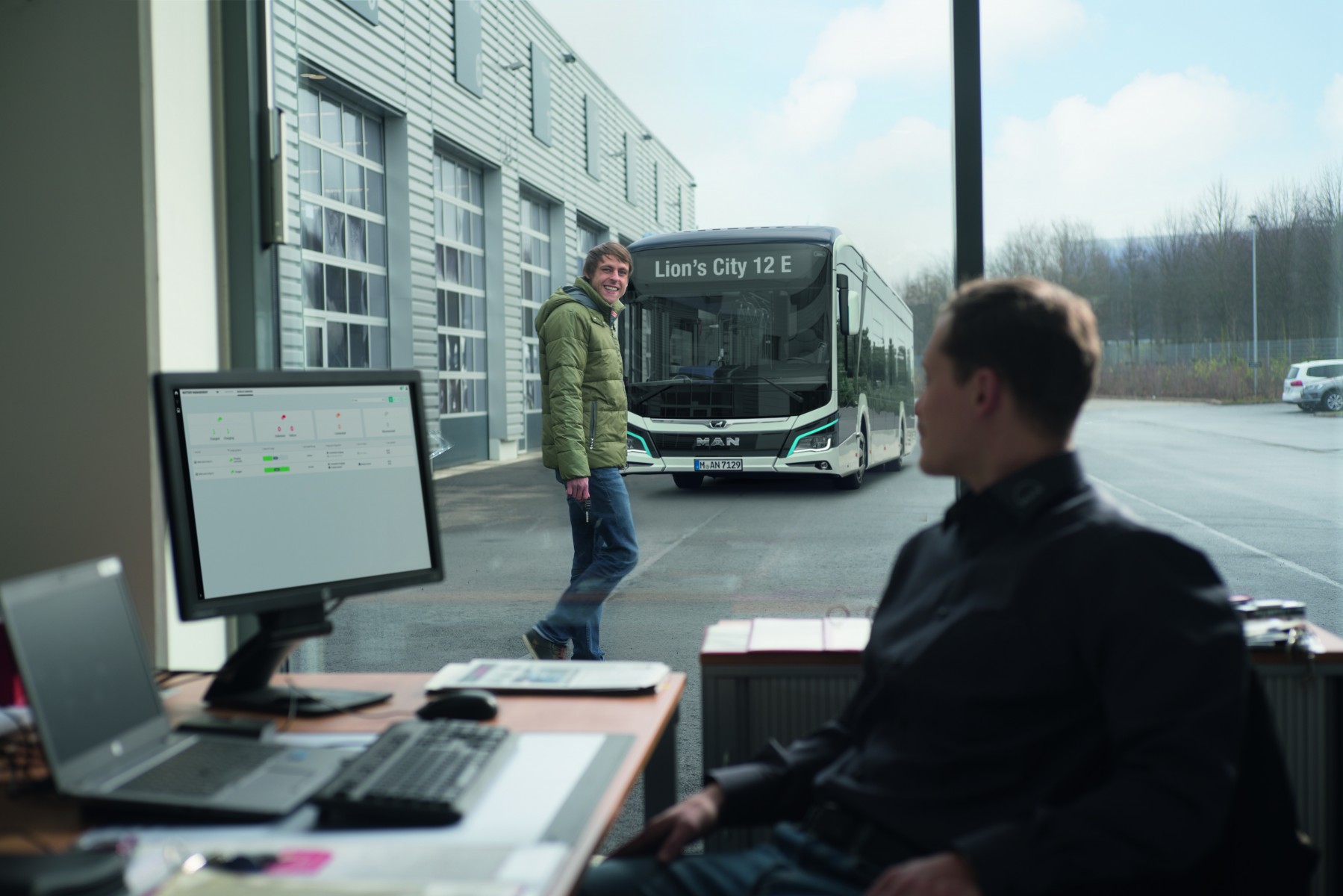Projet de recherche MINGA : bus électrique automatisé MAN en service ...