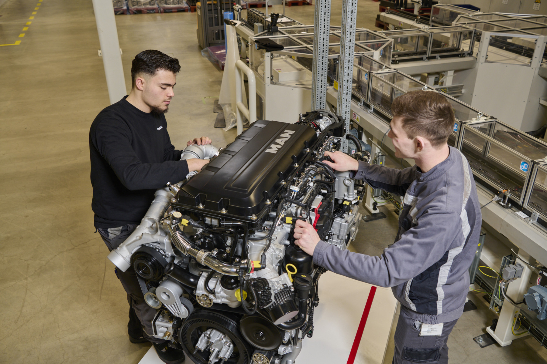 MAN présente la dernière génération de moteurs diesel à Nuremberg