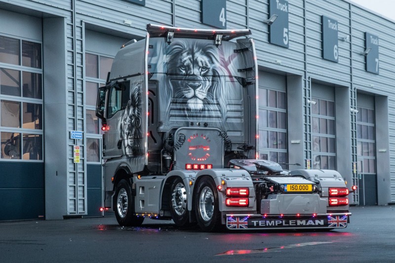 Un MAN d’exception pour le 150 000 ème camion