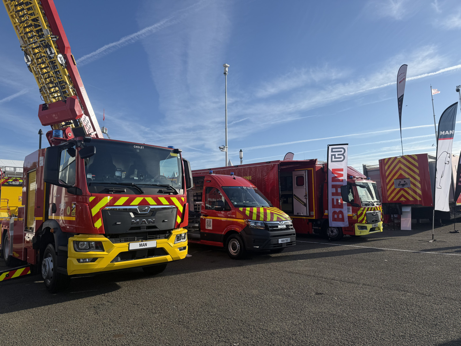 MAN au 131ème Congrès National des Sapeurs-Pompiers de France