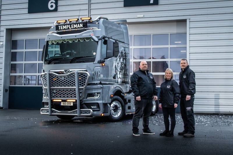 Un MAN d’exception pour le 150 000 ème camion