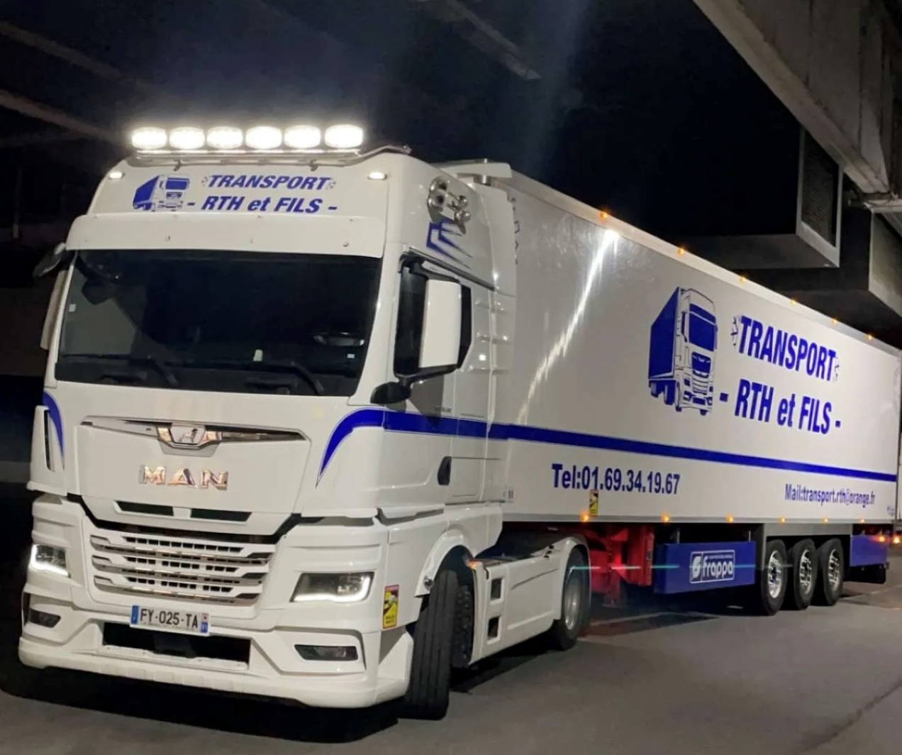 Les Transports RTH et Fils roulent en MAN TGX