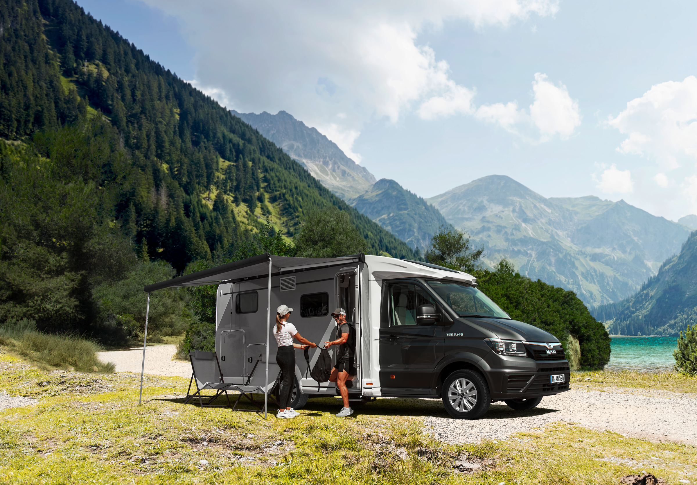 MAN TGE : une excellente base pour le voyage