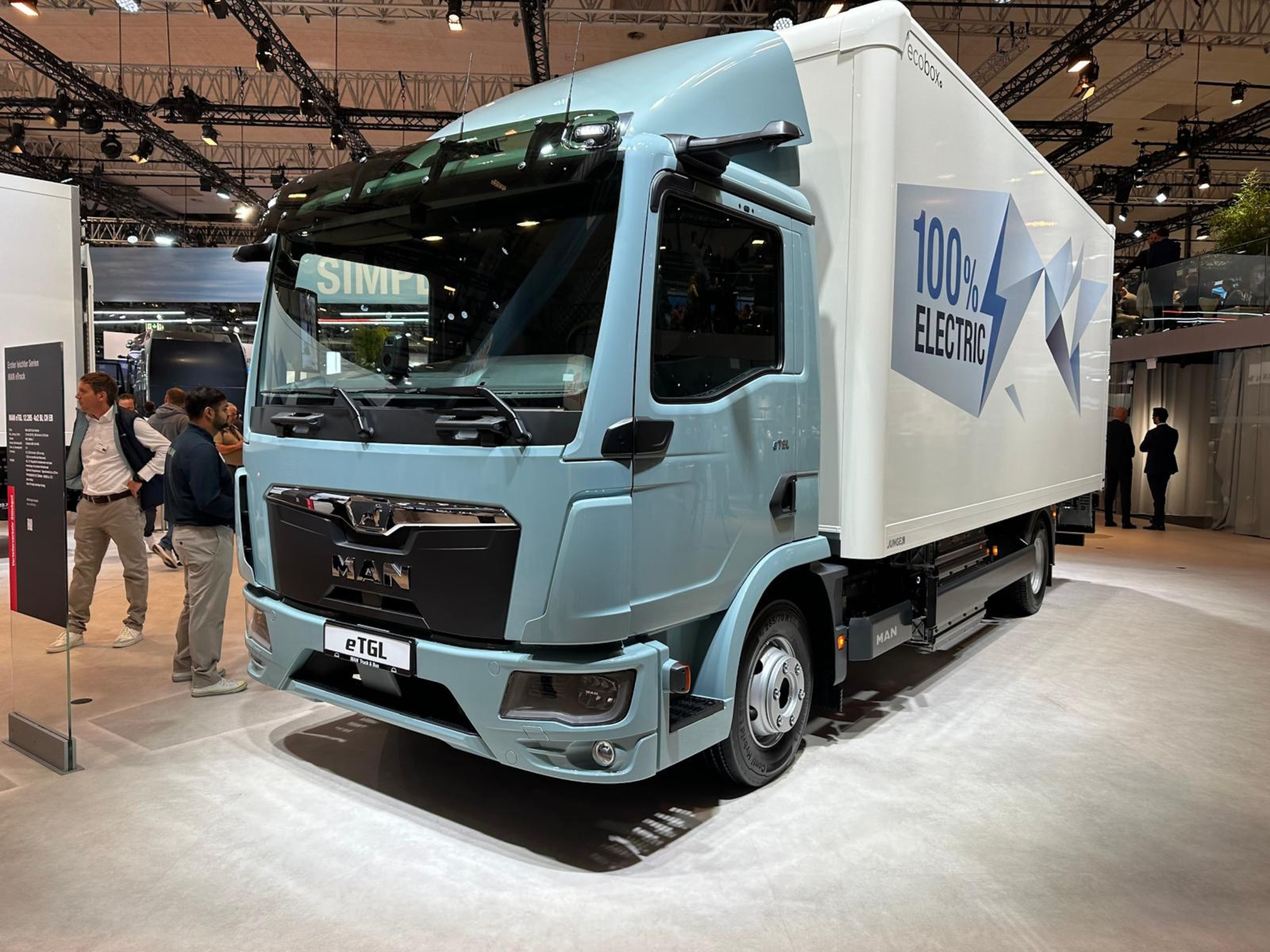 Première mondiale du MAN eTGL au salon IAA Transportation