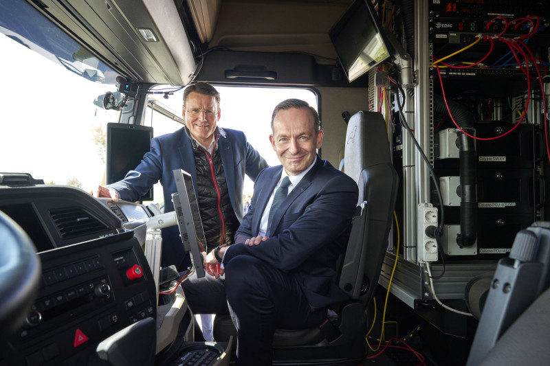 MAN : le premier camion autonome sur autoroute