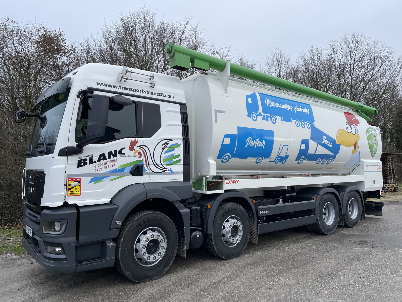 MAN au cœur du renouvellement de la flotte des Transports Blanc