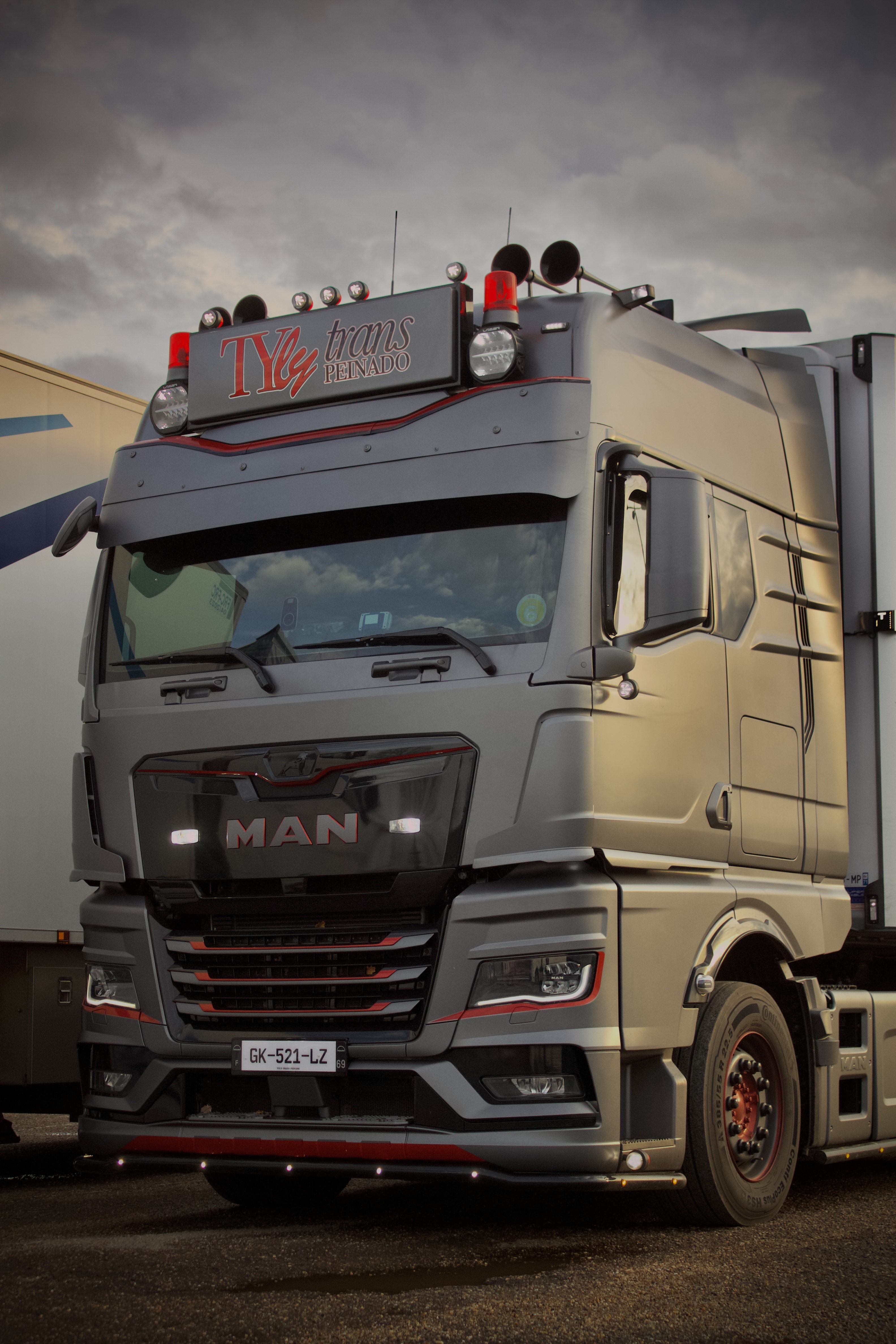 TyLy Trans Peinado crée son entreprise avec un MAN TGX