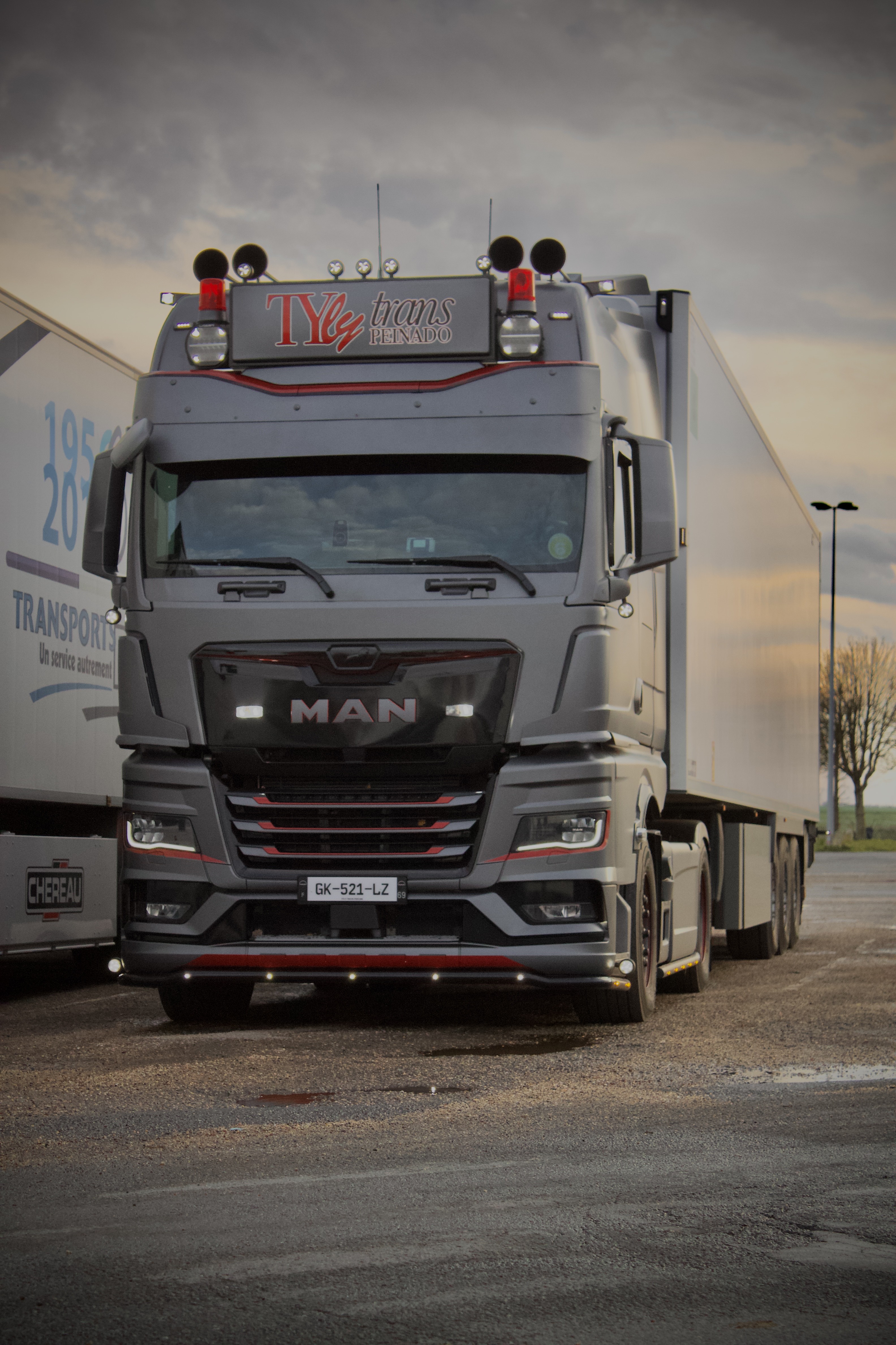 TyLy Trans Peinado crée son entreprise avec un MAN TGX