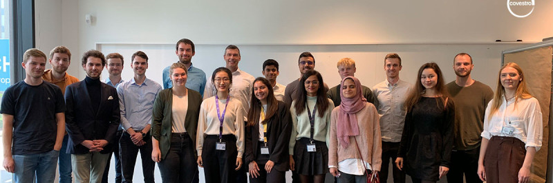 Covestro CEO meets interns