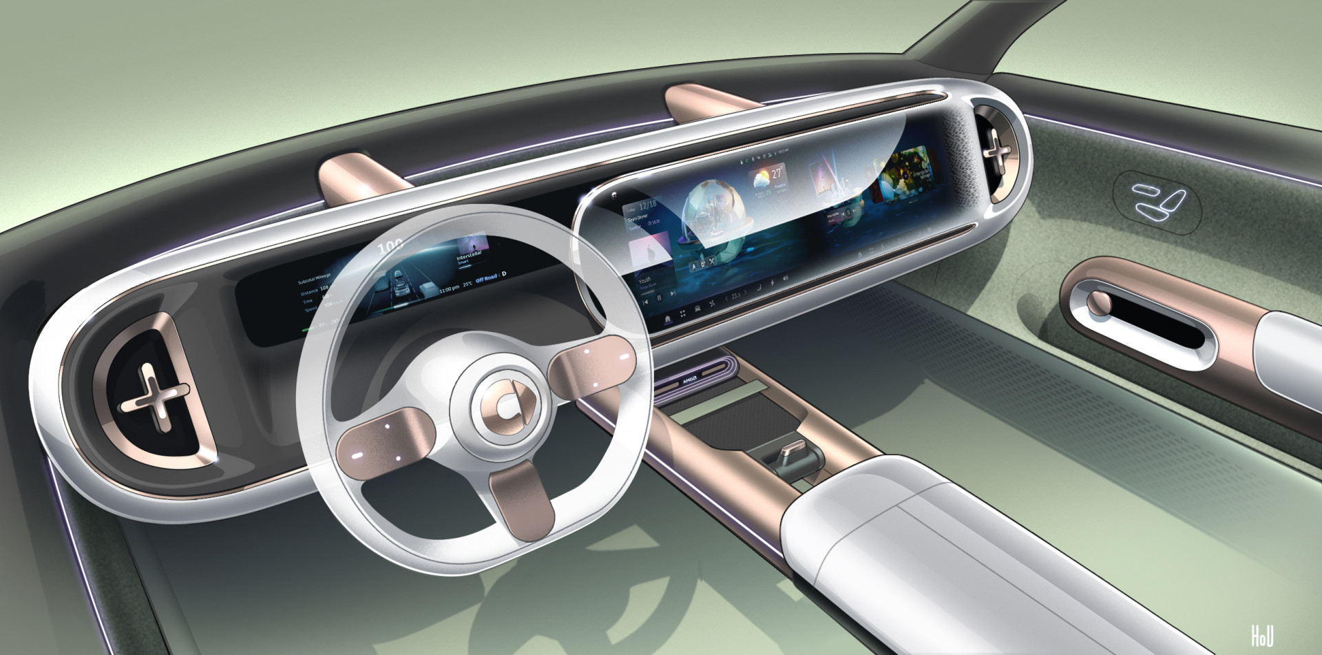 Next-Generation smart In-Car AI is around the corner The Concept #5 is ...