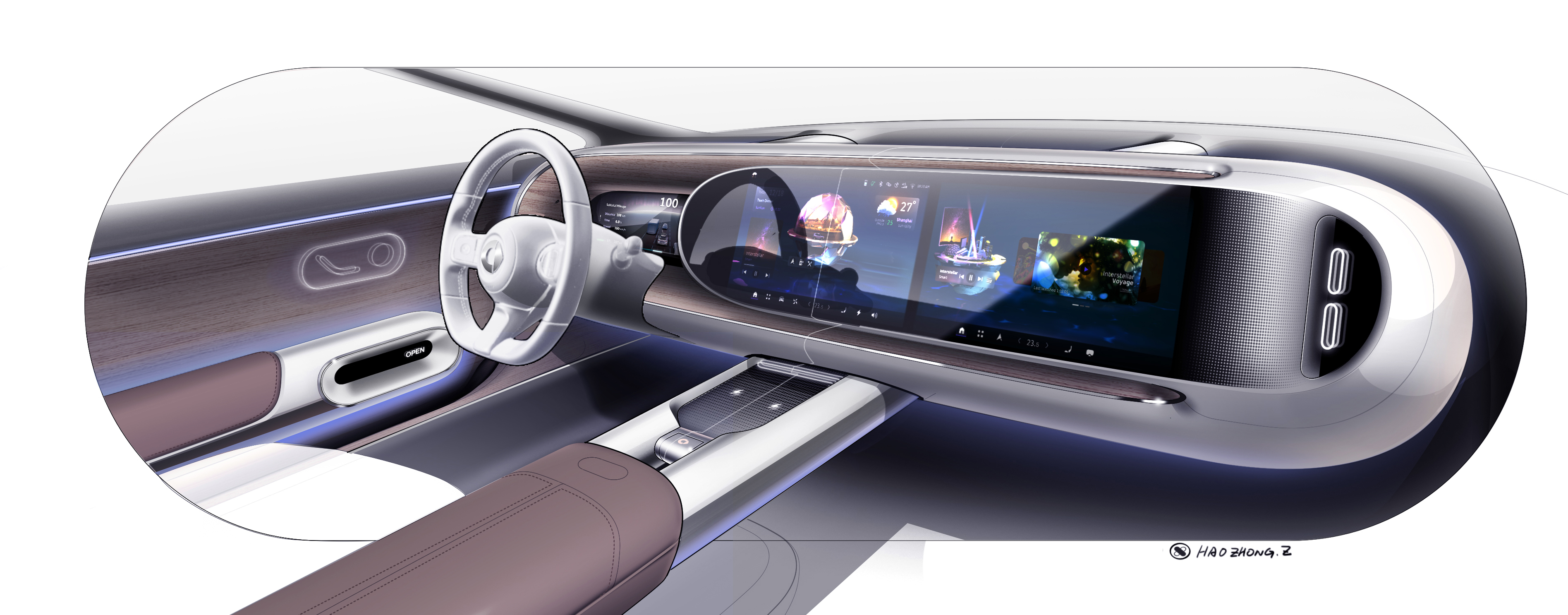 Next-Generation smart In-Car AI is around the corner The Concept #5 is ...