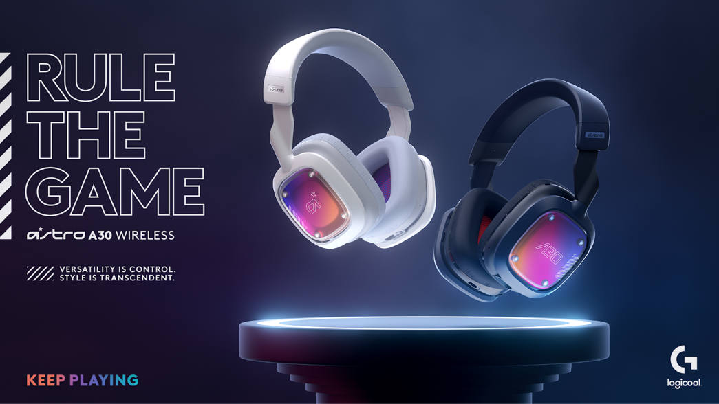 どんな使用環境でも快適なプレイを実現する「ASTRO A30 ワイヤレス ゲーミング ヘッドセット」発売