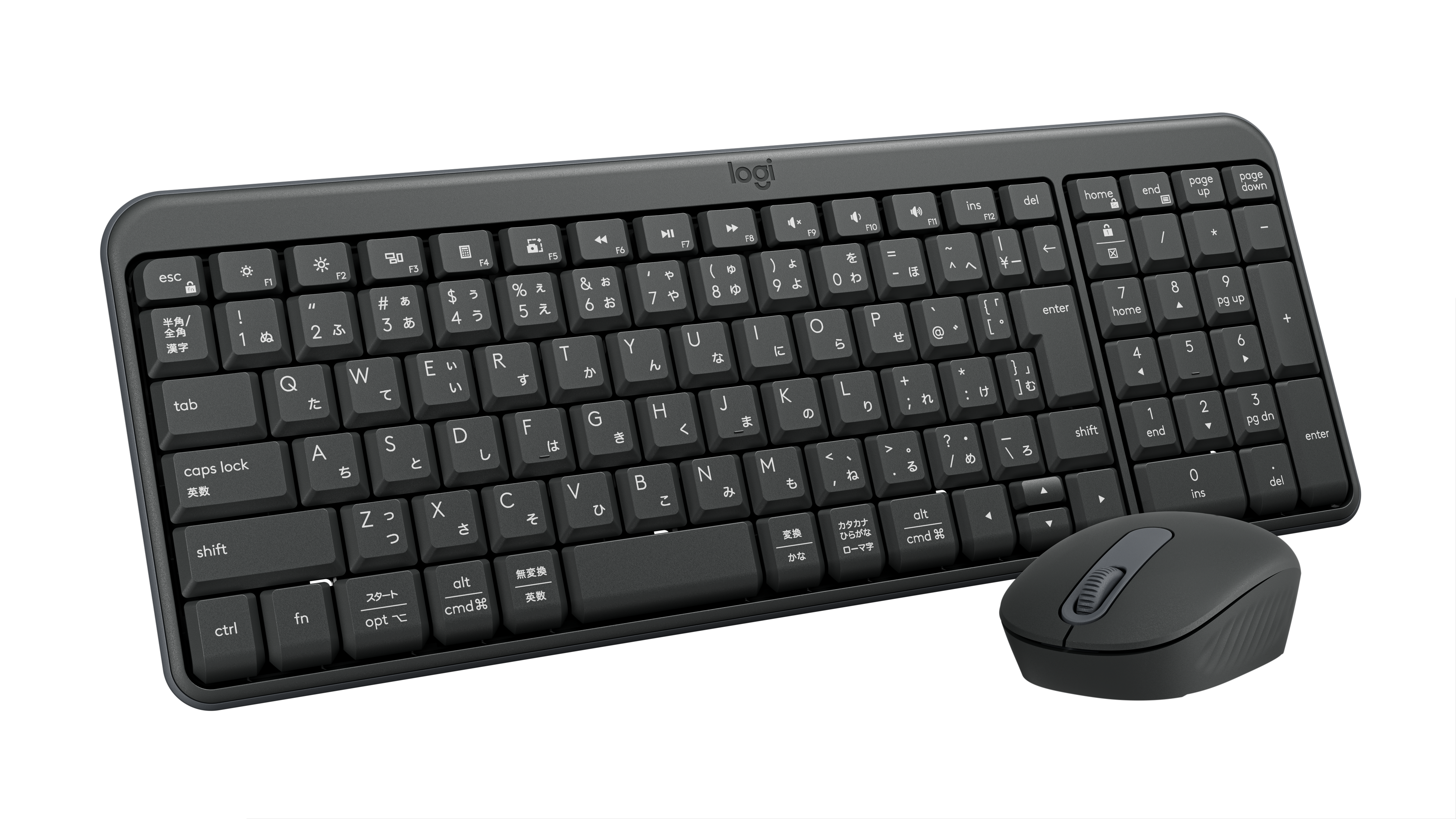 ロジクール、テンキー付きでコンパクトなサイズの ワイヤレスキーボード「K250」を発売