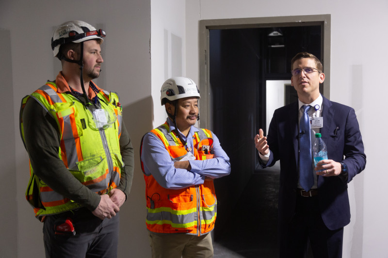 The "Crown Jewel for Prosper": Our Leaders Take a Tour of the Medical ...