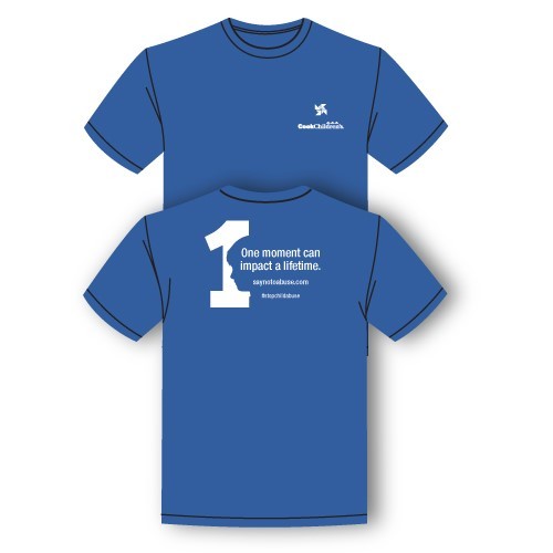 Order Your Child Abuse Prevention Month T-shirt by March 18