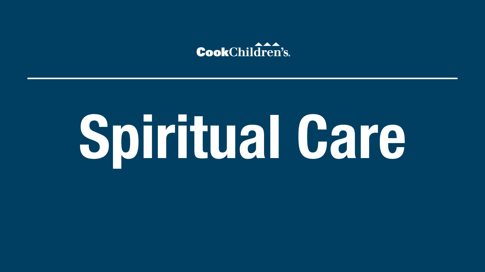 Spiritual Care: A New Name Reflecting Our Role