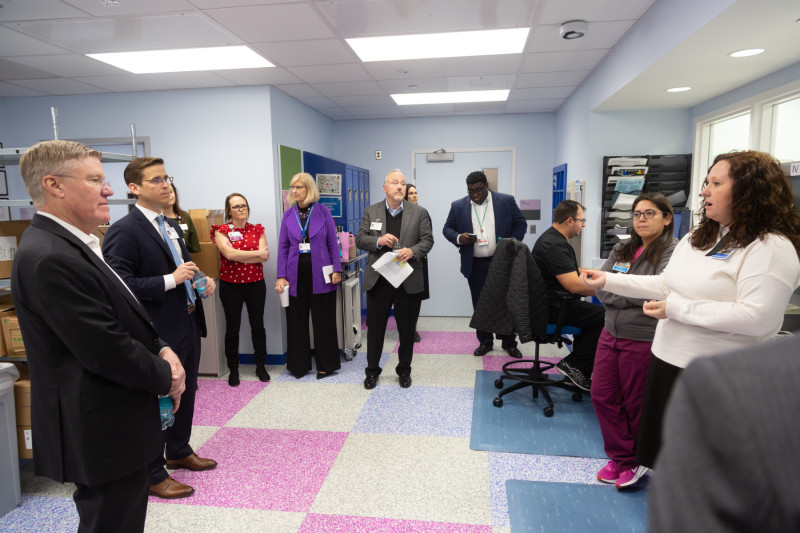 The "Crown Jewel for Prosper": Our Leaders Take a Tour of the Medical ...