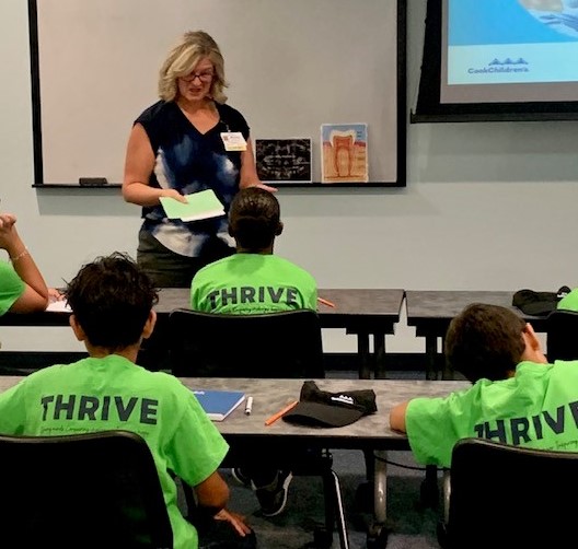 THRIVE Program Inspires Future Healthcare Professionals