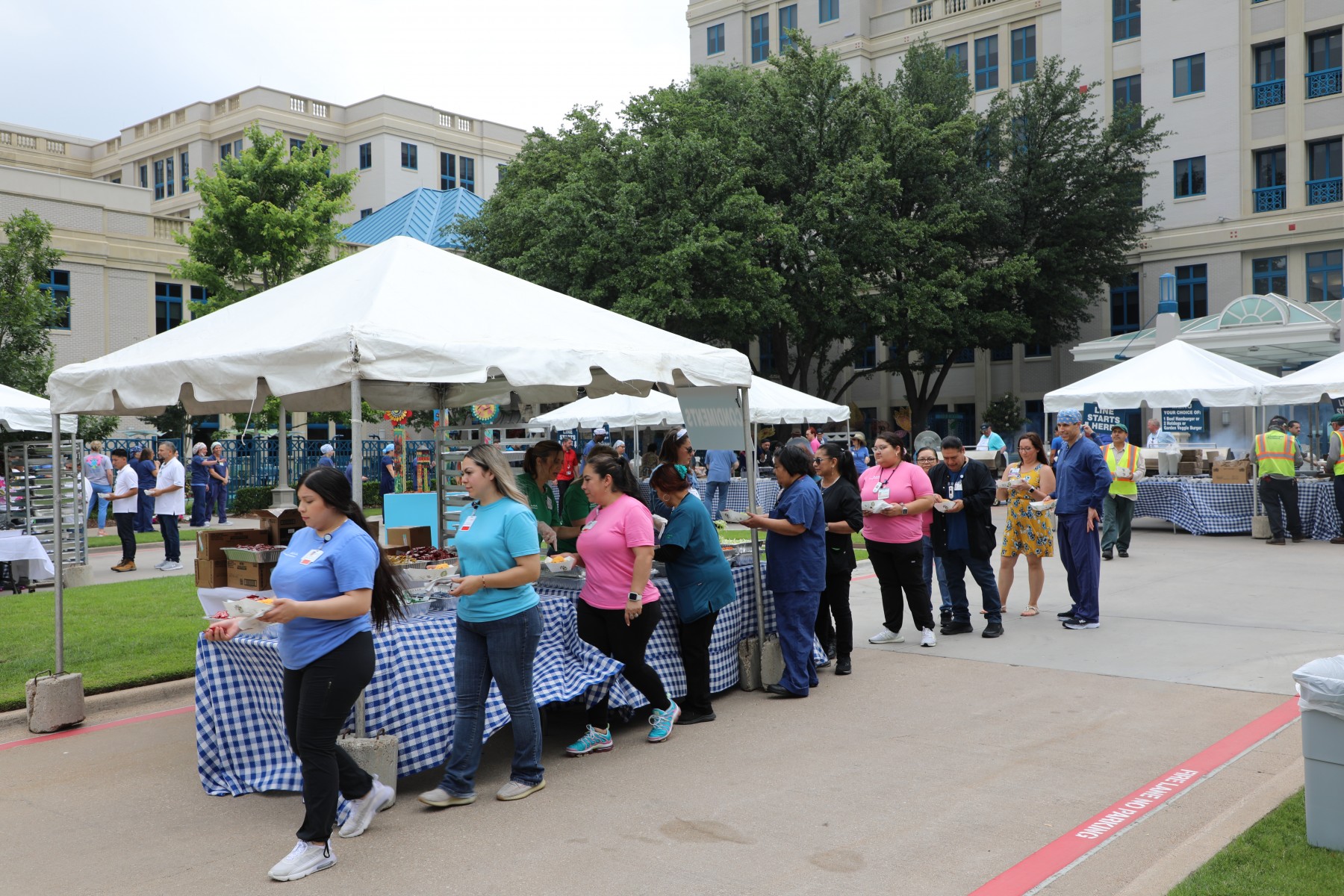 Fort Worth Employee Campus Cookout on May 12