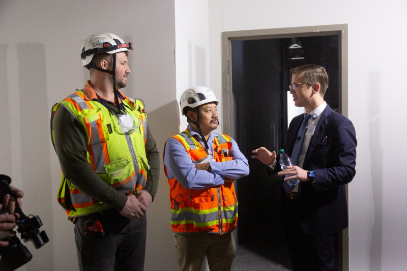 The "Crown Jewel for Prosper": Our Leaders Take a Tour of the Medical ...