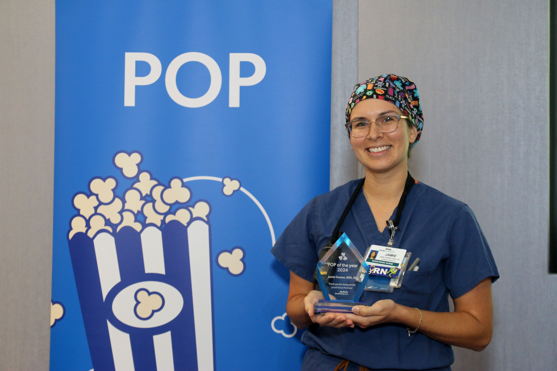 Proof of the Promise: Nurse receives POP of the Year for Patient Safety