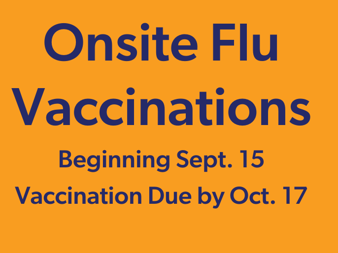 Flu Vaccines 2025: Onsite Flu Fairs Start on Sept. 15