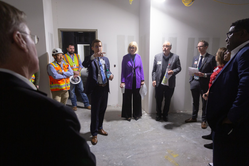 The "Crown Jewel for Prosper": Our Leaders Take a Tour of the Medical ...