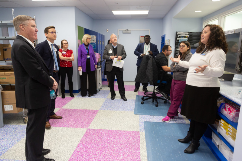 The "Crown Jewel for Prosper": Our Leaders Take a Tour of the Medical ...